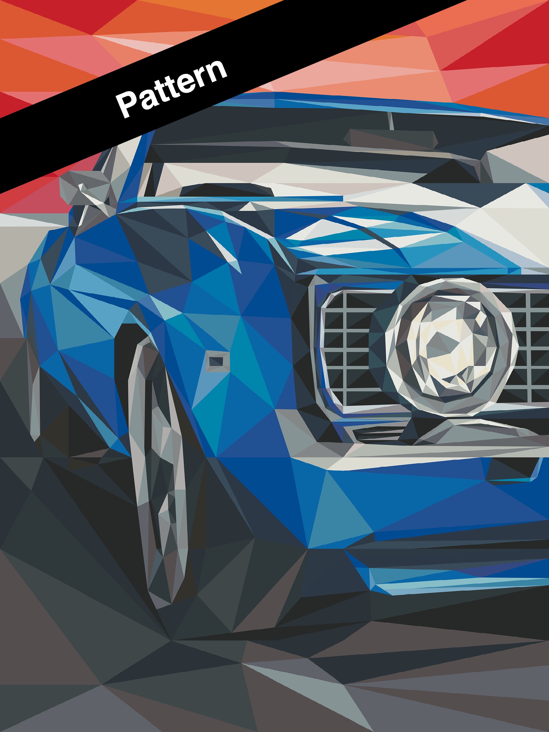 Blue Muscle Pattern – Legit Kits