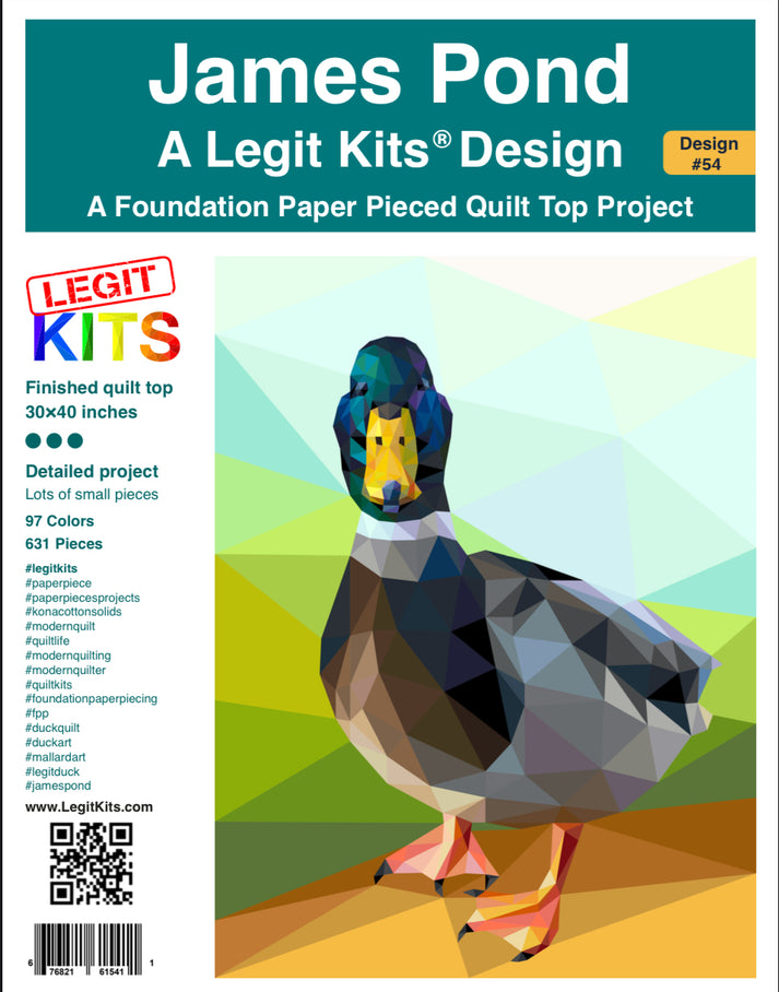 James Pond Quilt Kit – Legit Kits