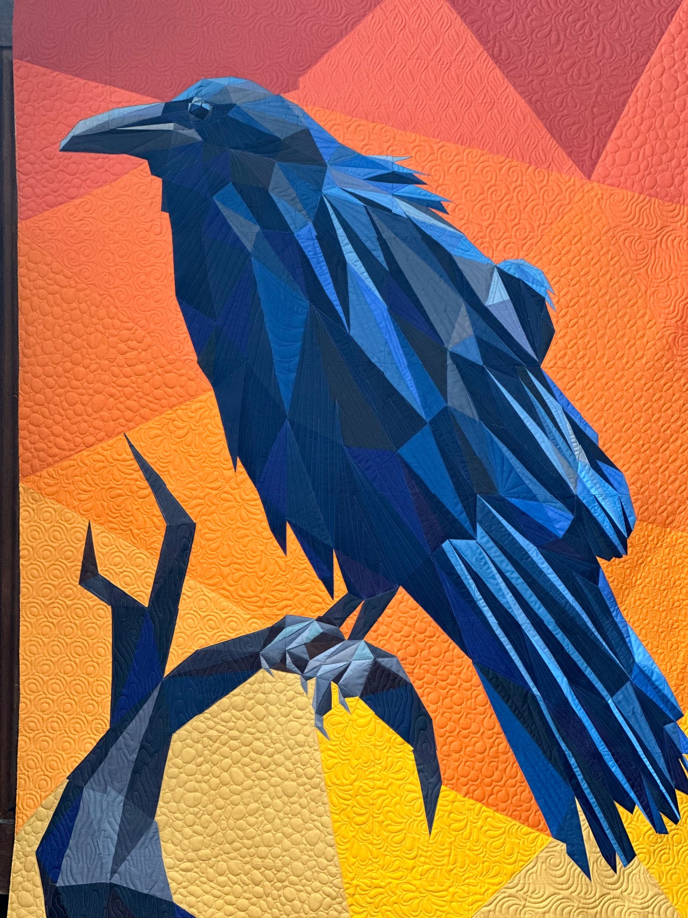 Edgar the Raven Quilt Kit – Legit Kits