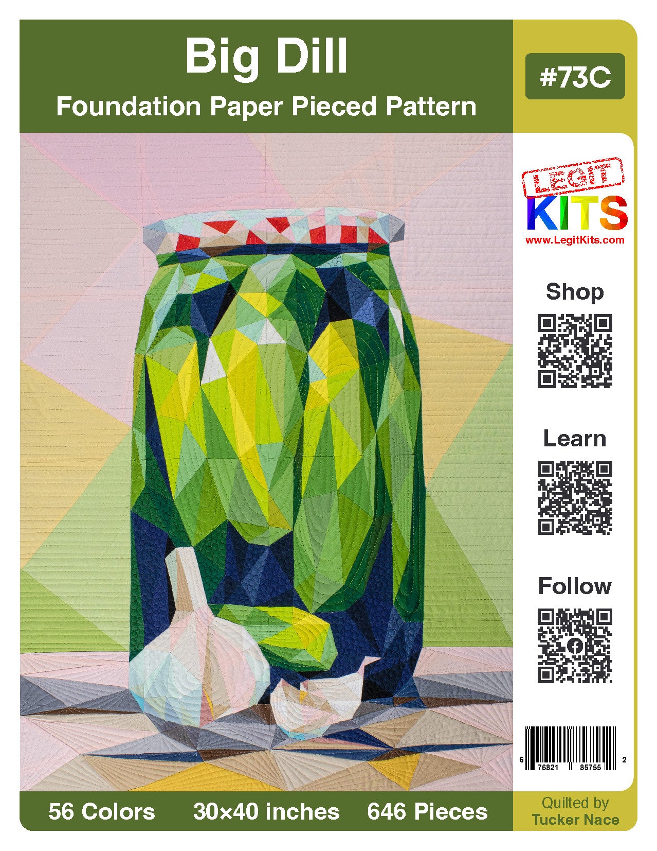 Big Dill Quilt Kit – Legit Kits