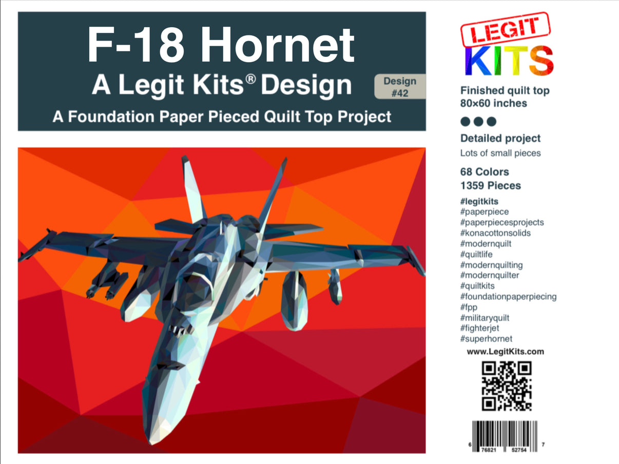 F-18 Hornet Pattern – Legit Kits
