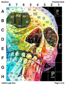 Skulliver Quilt Kit – Legit Kits